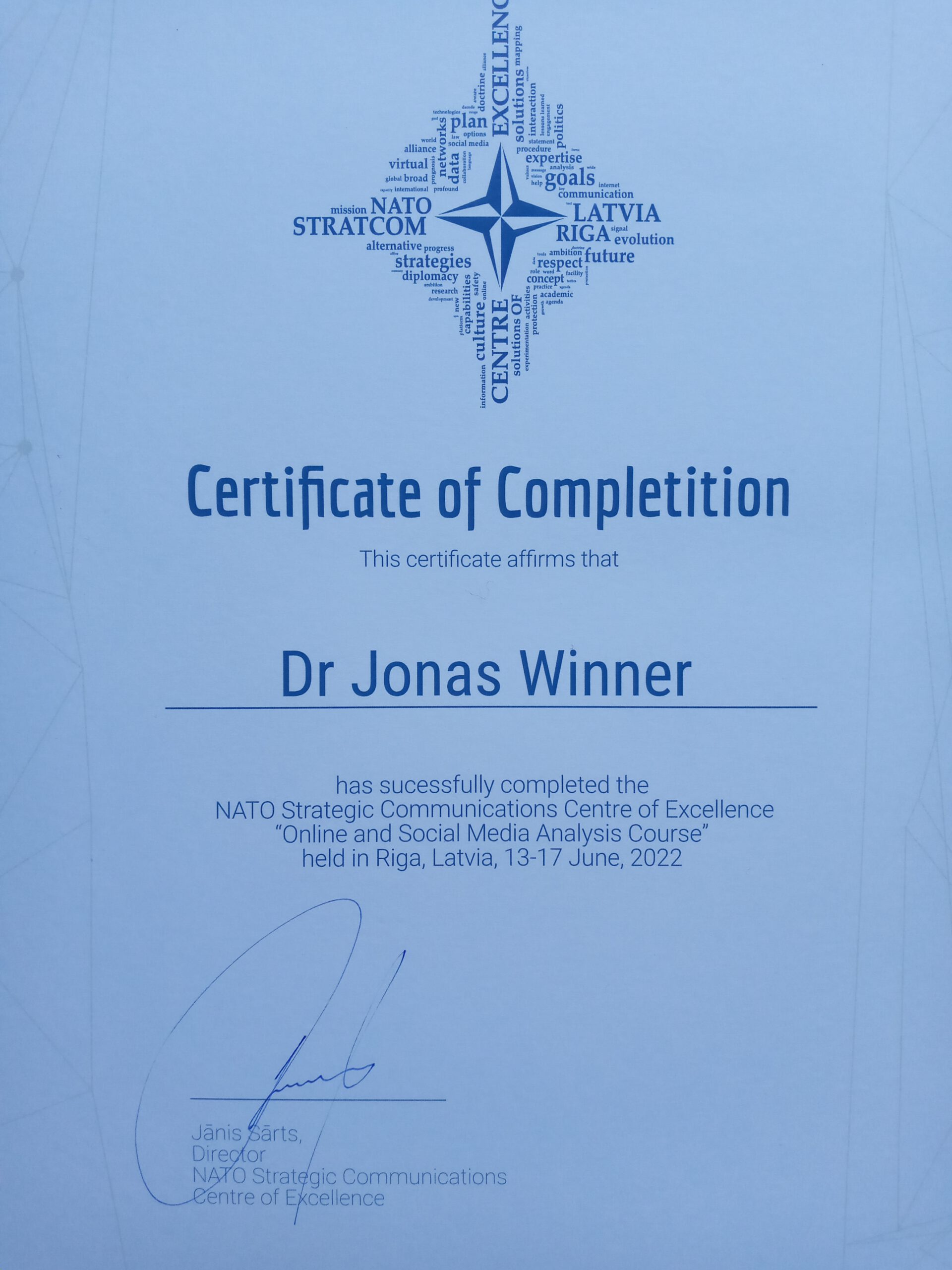 Dr. Jonas Winner – Zentrum Informationsarbeit Bundeswehr | LinkedIn